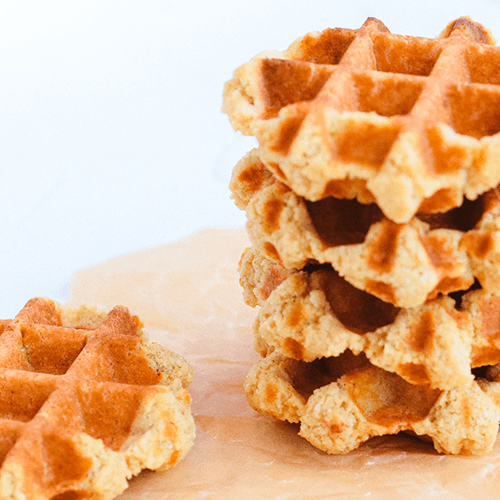 Luchtige suikervrije vanillewafels maken