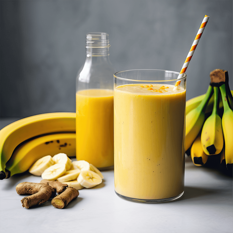 Gouden gember smoothie - Gezonderecepten.nl